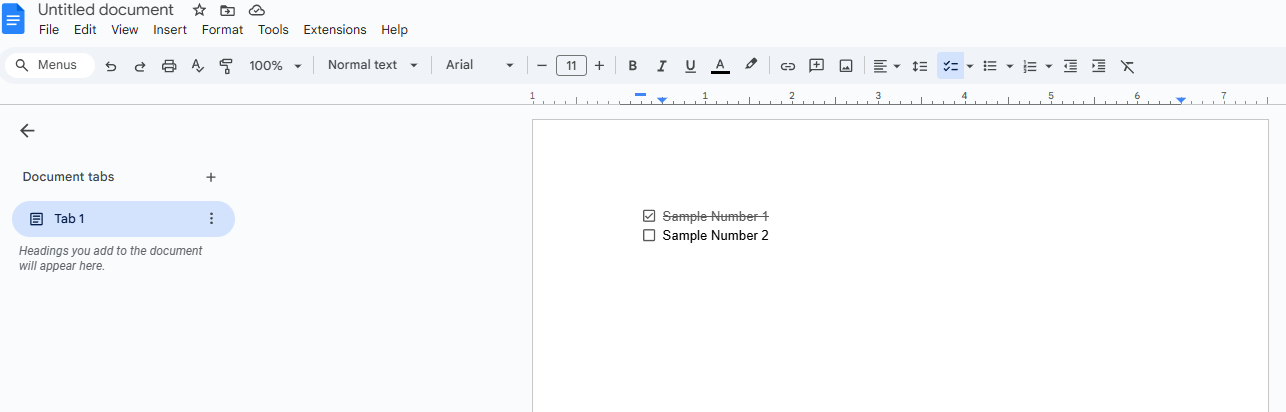 How To Make a Google Docs Checklist | (4 Easy Steps)